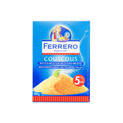 Ferrero Medium Grain Couscous (500g) - Duaba Afro Foods