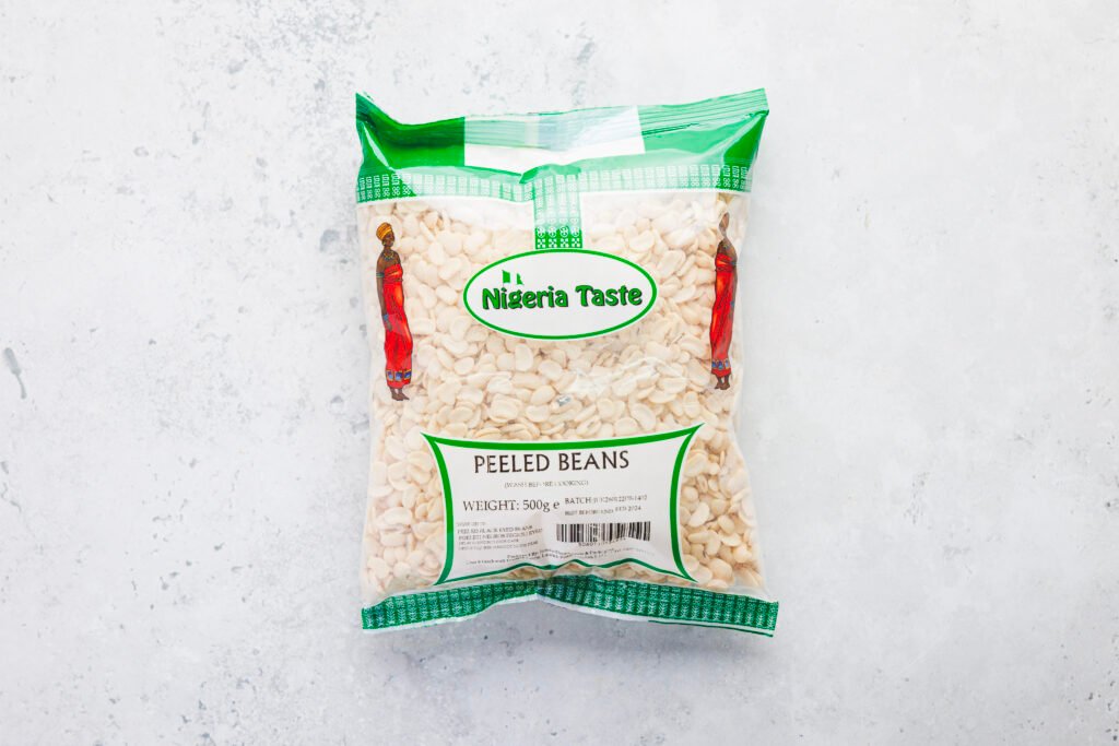 Nigeria Taste Peeled Beans(500g) - Duabaaforfoods