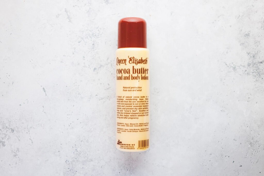 Queen Elisabeth Cocoa Butter Hand and Body Lotion - Duabaaforfoods